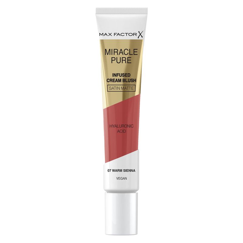 Max Factor - MIRACLE PURE INFUSED CREAM BLUSH - 07 - WARM SIENNA ...
