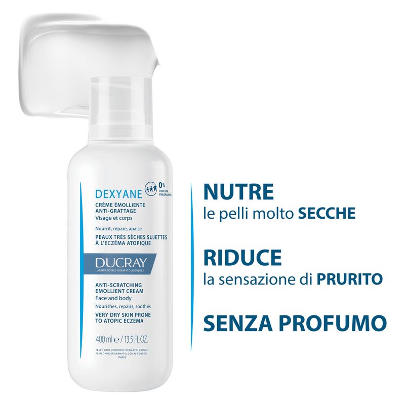 DUCRAY - DEXYANE CRèME éMOLLIENTE ANTI-GRATTAGE - 400 ML - Sensation ...