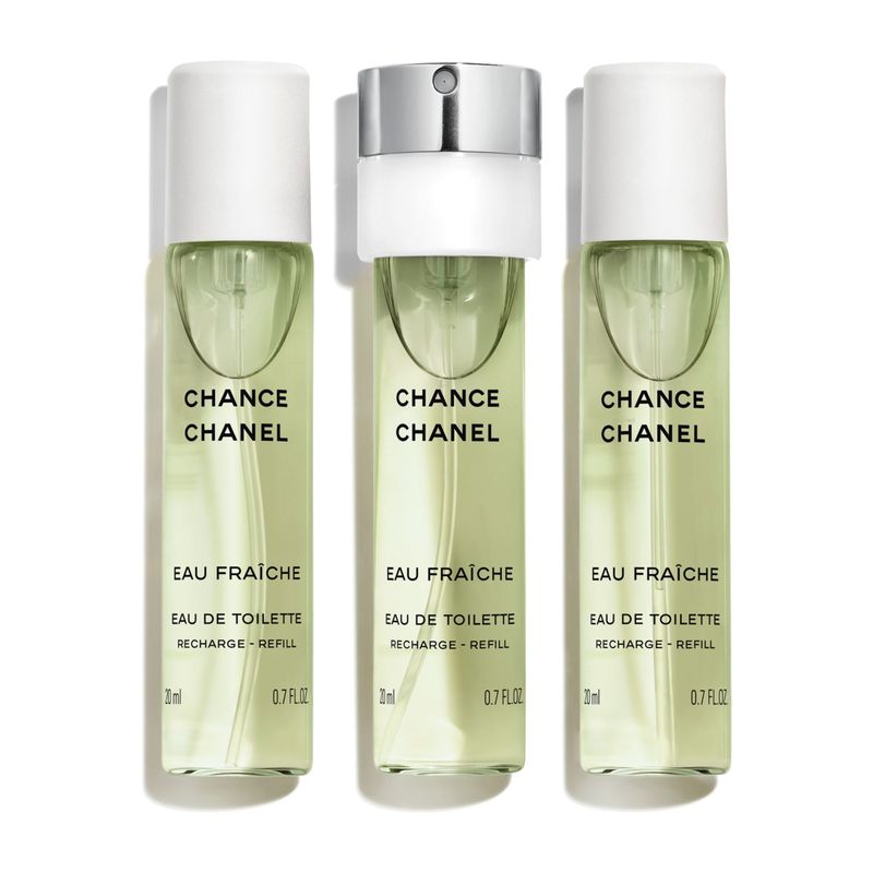 CHANEL Chance Eau Fraîche, Eau de Toilette Ricarica Twist and Spray ...